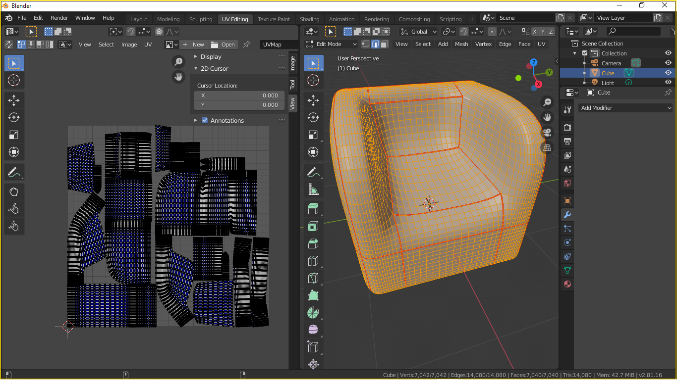 Tutorial Membuat Sofa Sederhana Menggunakan Software Blender 3D | Berita | Gamelab Indonesia